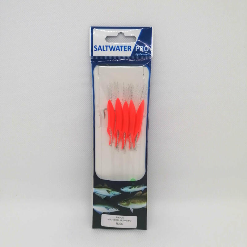 Dennett Saltwater Pro Mackerel Glow 5 Hook Rigs | Order Online in Ireland