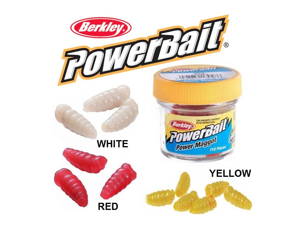 BERKLEY PowerBait® Maggots | Order Online in Ireland