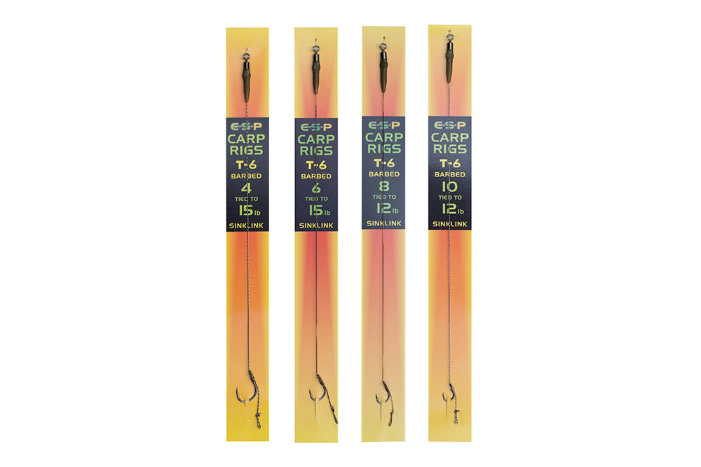 Drennan ESP T-6 Carp Rigs Barbed | Order Online in Ireland